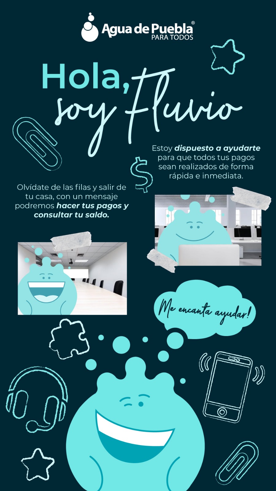 Agua de Puebla lanza “Fluvio”, el nuevo asistente virtual para consulta ...