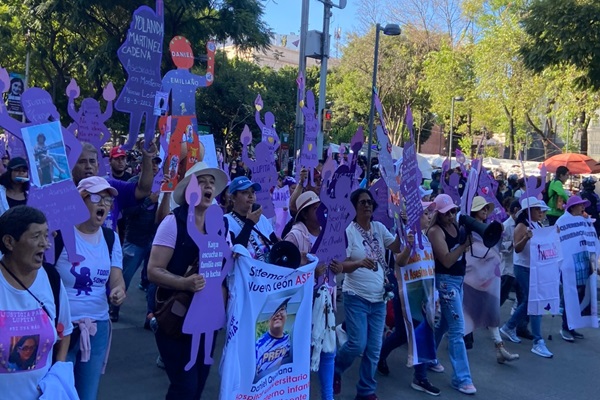 #25N | Colectivos feministas de Tlaxcala marcharon por la Eliminación de la Violencia contra las ...