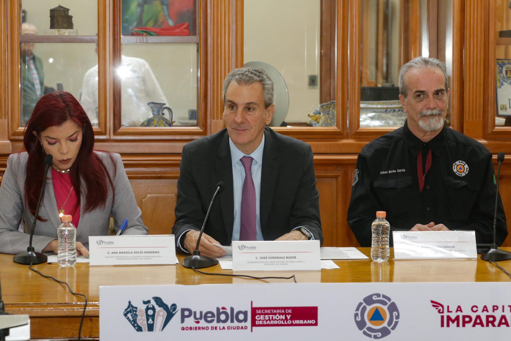 Se instala el Consejo Municipal de Gestión de Riesgos y Protección Civil del Municipio de Puebla ...